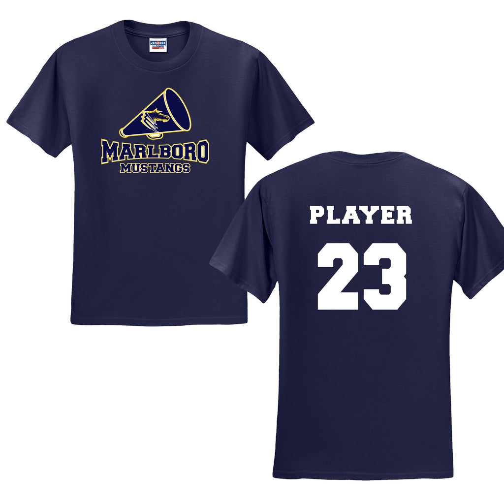Marlboro Mustangs Cheer Logo Cotton T-Shirt – Youth Fanatics Gear