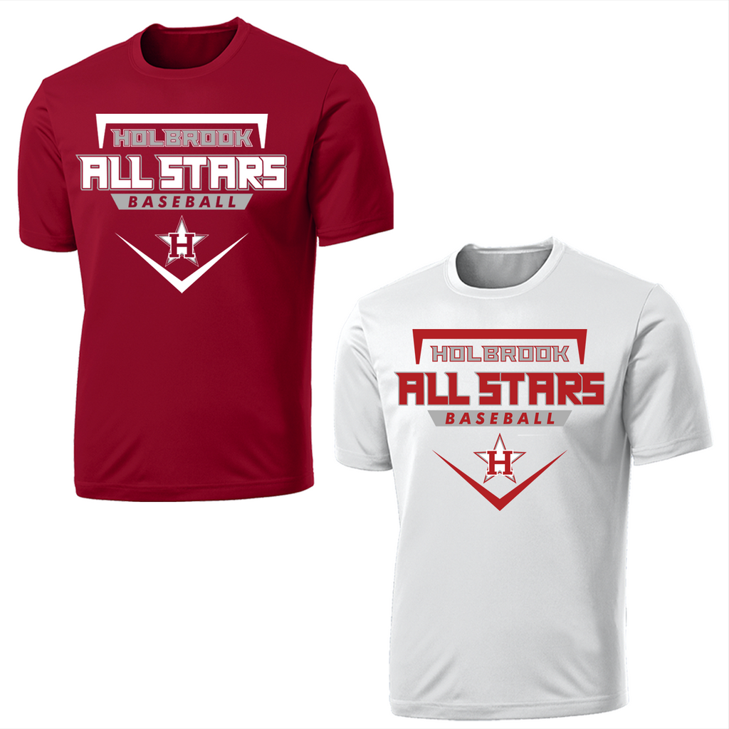Holbrook All Stars Baseball Dri Fit Shirt – Youth Fanatics Gear