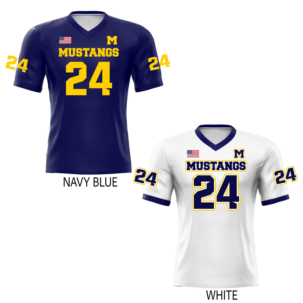 Marlboro Mustangs Fan Gear Jersey – Youth Fanatics Gear