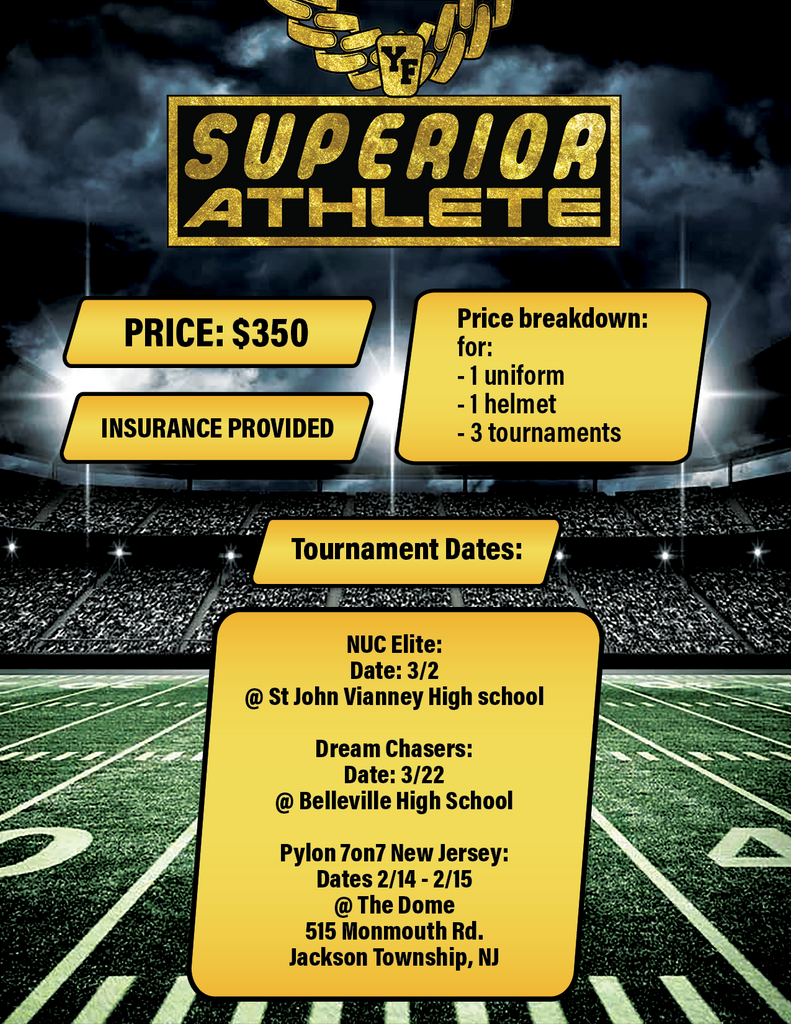 2025 7v7 Registration – Youth Fanatics Gear