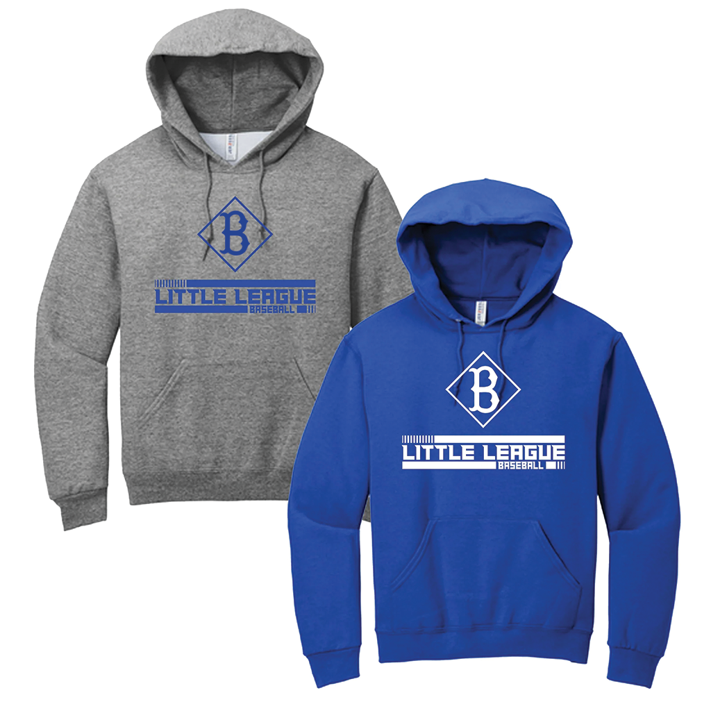 Brick Little League Cotton Hoodie – Youth Fanatics Gear