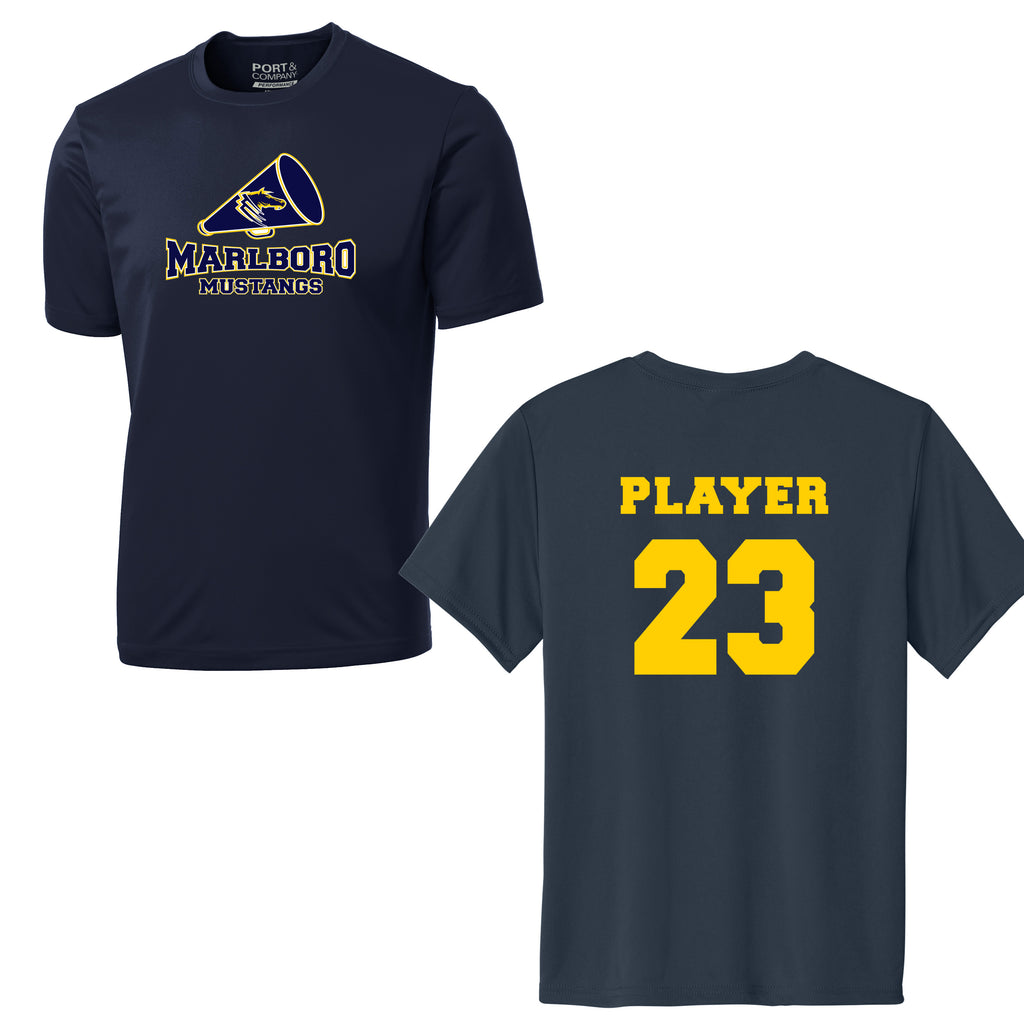 Marlboro Mustangs Cheer Dri Fit Tri Blend Shirt – Youth Fanatics Gear