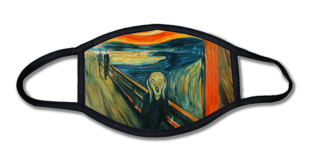 The Scream - Edvard Munch ART Face Mask – Youth Fanatics Gear