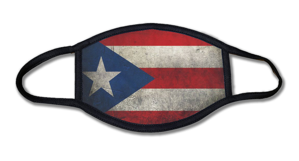 Puerto Rico Grunge Face Mask – Youth Fanatics Gear